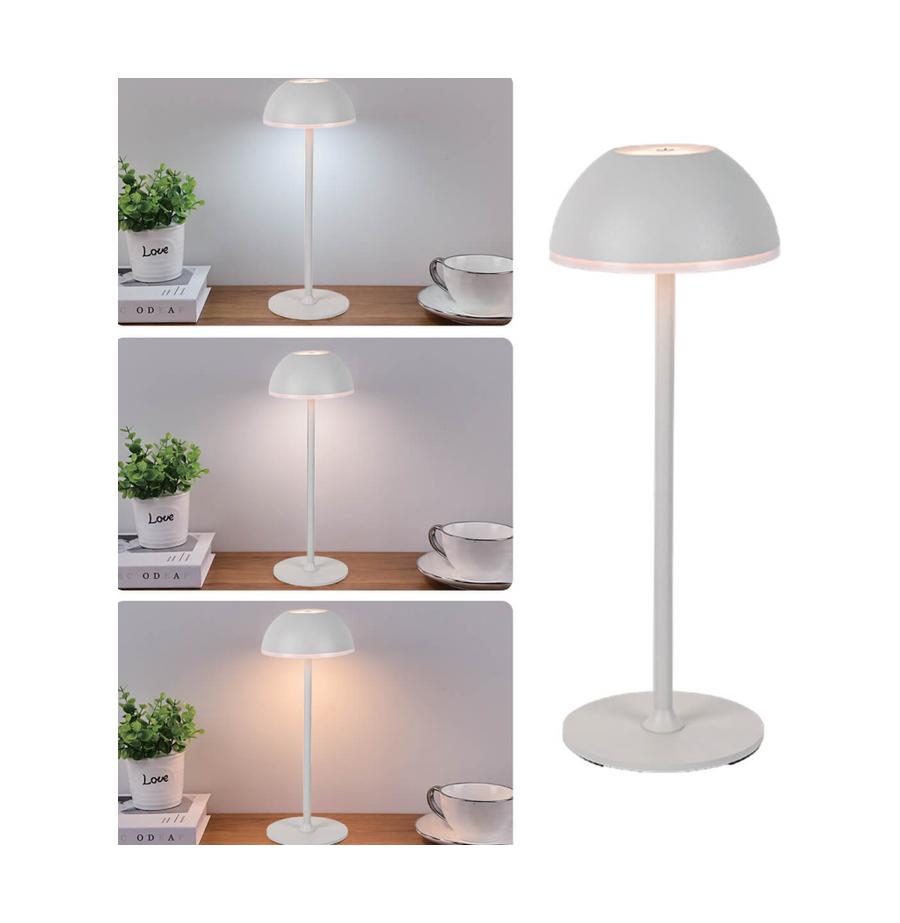 חנות Buffpay | תאורה | מנורת שולחן נטענת שמפניון מבית Semicom סמיקום