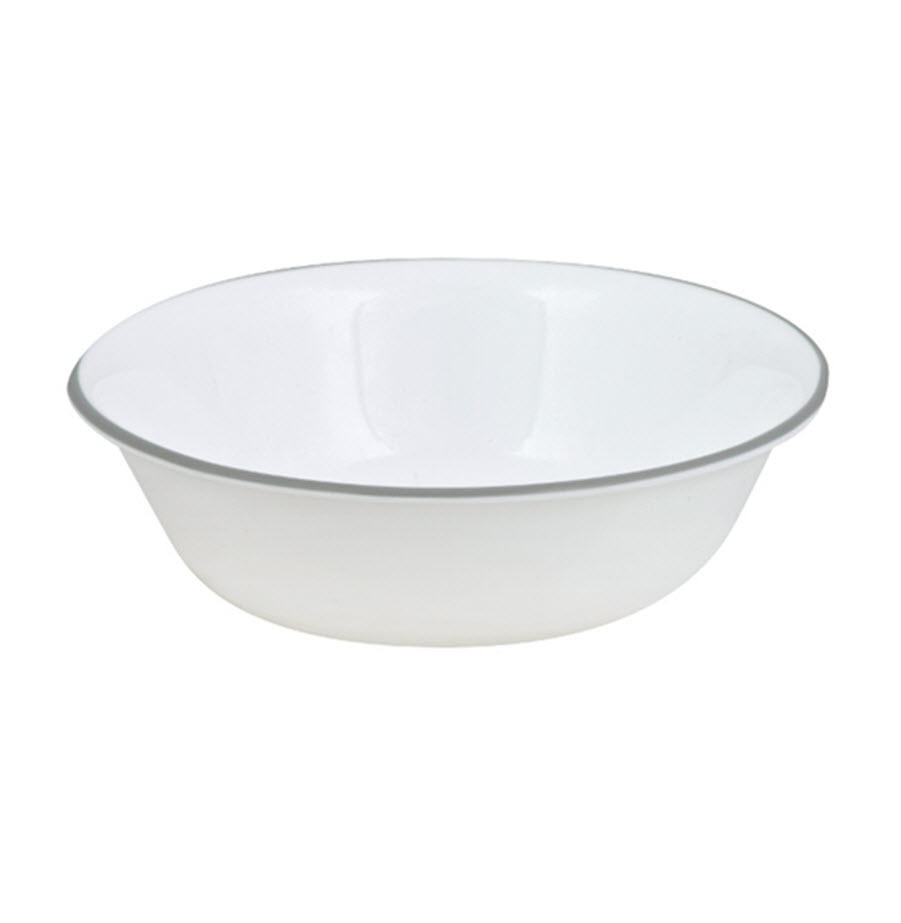 חנות Buffpay | צלחות וסטי הגשה | סט צלחות 18 חלקים ל 6 סועדים דגם Mystic Gray מבית CORELLE